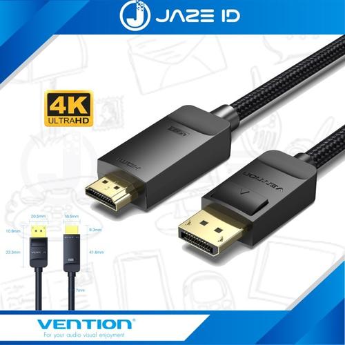 Jual Kabel Displayport to HDMI - Converter DP To HDMI Braided HAD 1080P ...