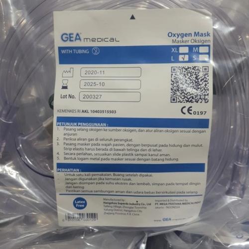 Jual Masker Oxygen / Masker oksigen / selang oksigen /Masker 02 ...