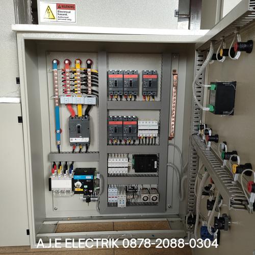 Jual panel Ats 63a cos motorized fort - Ats + LVMDP 60a - MCCB EZC 3p ...