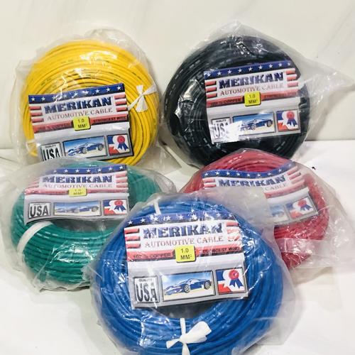 Jual Kabel Wayar Lampu Motor Merikan Serabut 1mm x 20M Cable Listrik ...