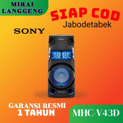 Jual SONY MHC V43/MHC-V43/MHC V43D/ MHC-V43D Speaker Karaoke bluetooth ...