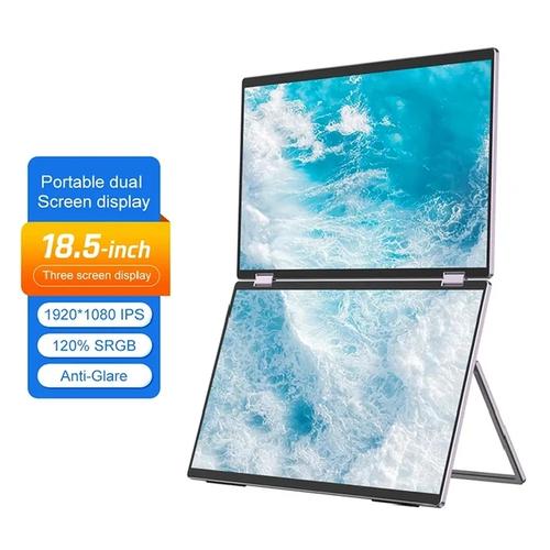 Jual Portable Dual Monitor ZEUSLAP 18.5 Inch 1080P Lcd Led Portable ...