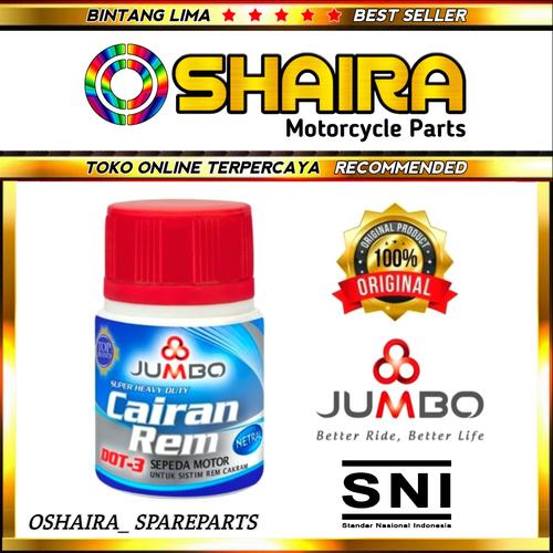 Jual OLI REM MOTOR MOBIL / MINYAK REM JUMBO 50 ML DOT 3 WARNA MERAH ...