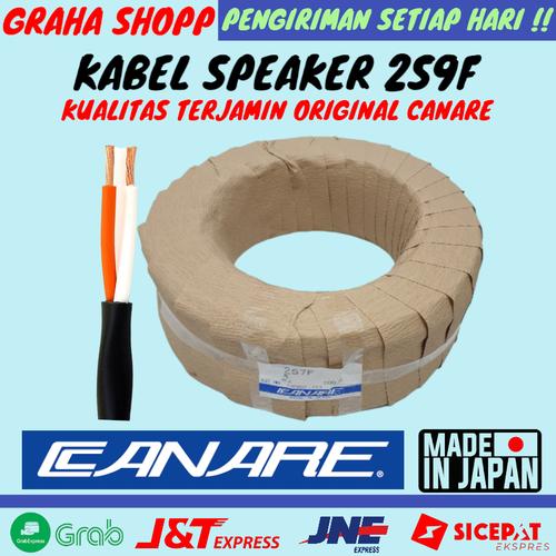 Jual KABEL AUDIO SPEAKER CANARE 2S9F ORIGINAL JAPAN HARGA 1ROLL 100 ...