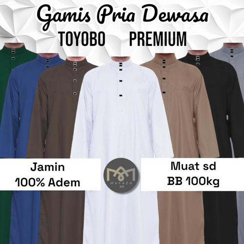 Jual Jubah Gamis TOYOBO PREMIUM ADEM Pria Dewasa Kancing Snap Impot ...