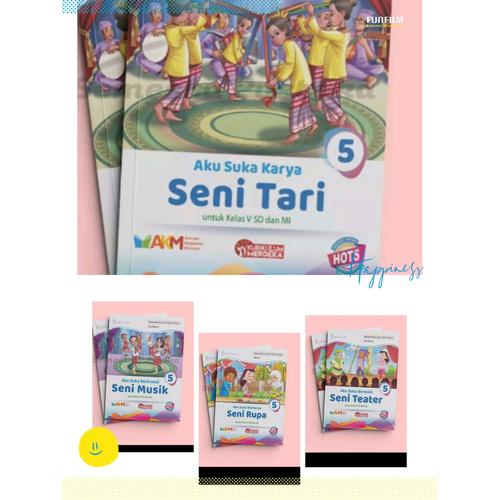 Jual AKU SUKA BERMAIN SENI TEATER SENI MUSIK SENI TRAI SENI RUPA KELAS 5 SD KURIKULUM MERDEKA ...