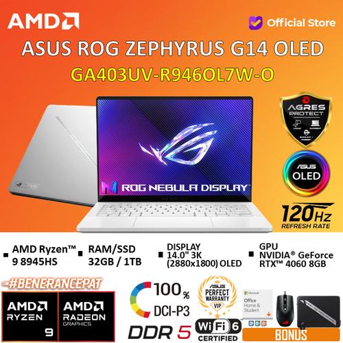 Promo ASUS ROG Zephyrus G14 OLED GA403UV RYZEN 9 8945HS RTX4060 8GB ...
