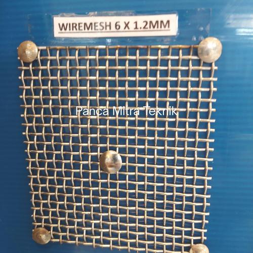 Jual Wiremesh 6 Tebal 1.2mm / Kawat Mesh Stainless SS304 Meteran 100cm ...