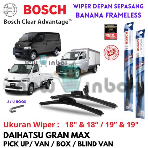 Jual Wiper Depan Mobil DAIHATSU GRAN MAX GRANMAX PICK UP / VAN / BOX / BLIND VAN Sepasang ...