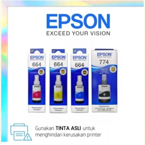 Jual Tinta Printer Epson L605 L655 L1455 Original 1Set - Jakarta Timur ...