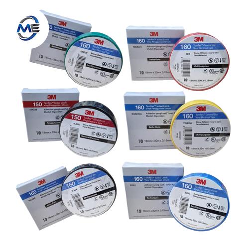 Jual 3M Isolasi Listrik Temflex 160 All Variant (1500 GU) dan Temflex ...