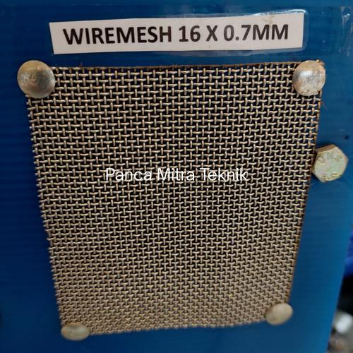Jual Wiremesh 16 Tebal 0.7mm / Kawat Mesh Stainless SS304 Meteran 100cm ...
