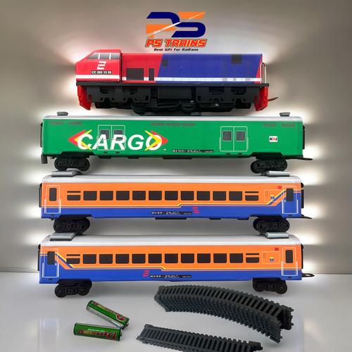 Jual Rangkaian Mainan Kereta Api Indonesia Murah Kayu CC203 Perumka ...