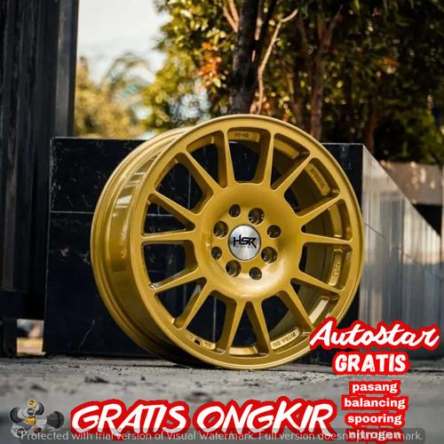 Jual Velg Racing HSR Wheel Ring 16 FE02 HSR R16 Untuk Vios Jazz Yaris ...