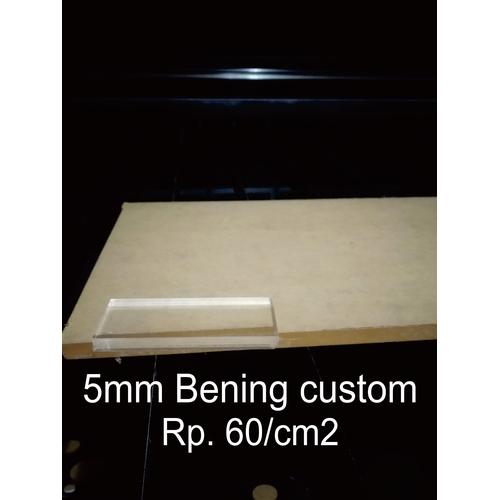 Jual Acrylic / akrilik 5mm/mika bening/ Akrilik custom - Jakarta Barat ...