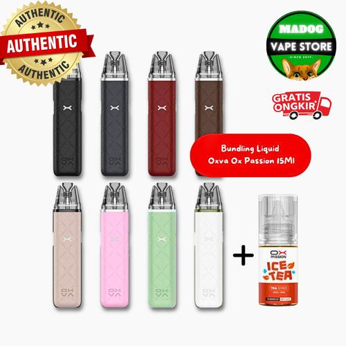 Jual Oxva Xlim Go Pod Kit + OX Passion Salt Nic 15ML by Oxva | Slim Go ...
