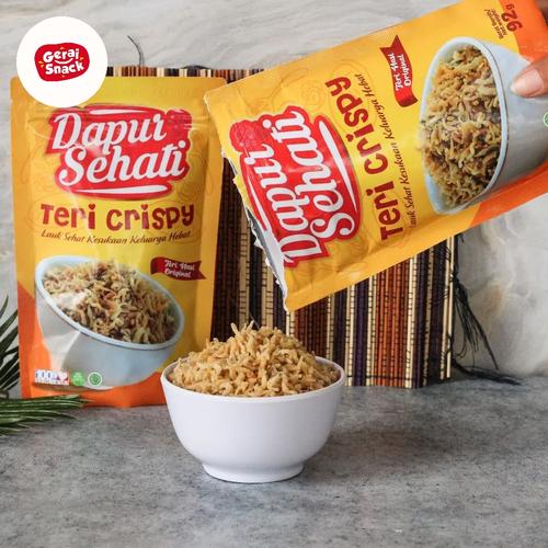 Promo Teri Nasi Crispy Dapur Sehati (92gr) - Kab. Tangerang - Gerai Snack Official Shop | Tokopedia