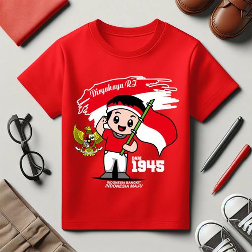 Jual KAOS ANAK KEMERDEKAAN INDONESIA 17 AGUSTUS 1945 AGUSTUSAN HUT RI - 8-9 tahun - Jakarta ...