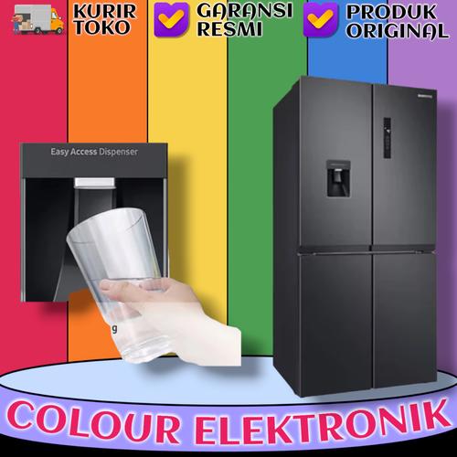 Promo SAMSUNG RF48A4010B4 Kulkas MultiDoor Dispenser RF48 RF48A4010B4 ...