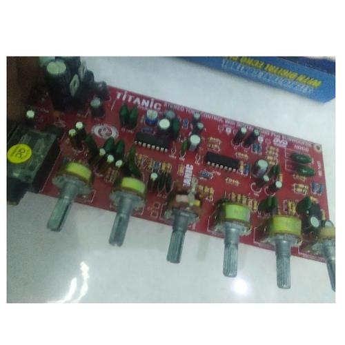 Jual kit Rangkaian modul tone control subwoofer dilengkapi dengan Mic ...