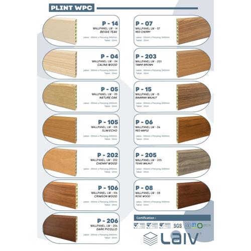 Jual Plint | Skirting WPC LAIV 10 cm - Beige Teak - Kota Depok ...