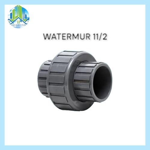 Jual watermur 11/2inch / union socket 11/2" water mur sambungan pipa ...