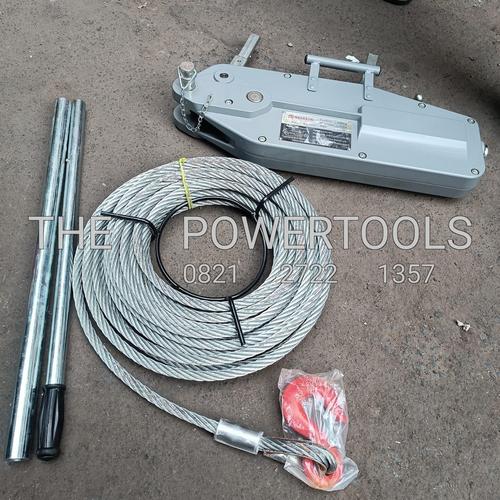 Jual Tirfor 1.6 Ton x 20 Meter Wire Rope Pulling Hoist Sthail 1600 kg ...