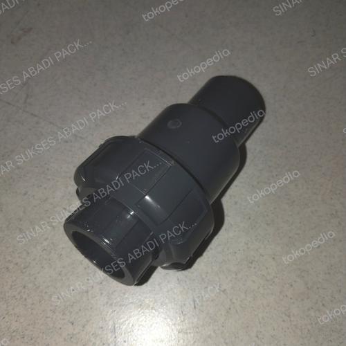 Jual Ball Check PVC 2" inch / ball check Valve single watermur ...