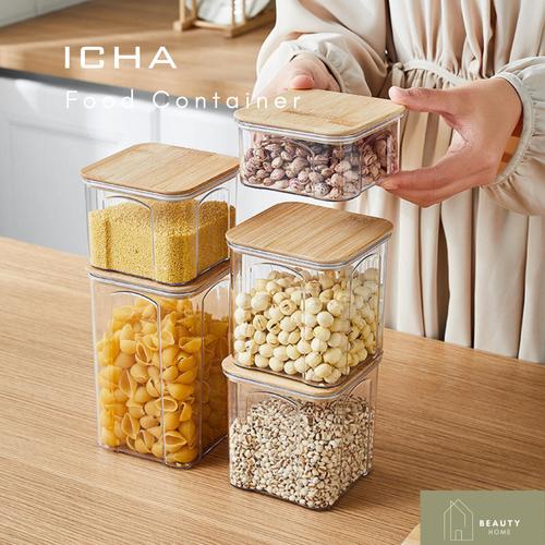 Jual ICHA Kotak Box Food Container Tempat Penyimpanan Makanan Kulkas ...