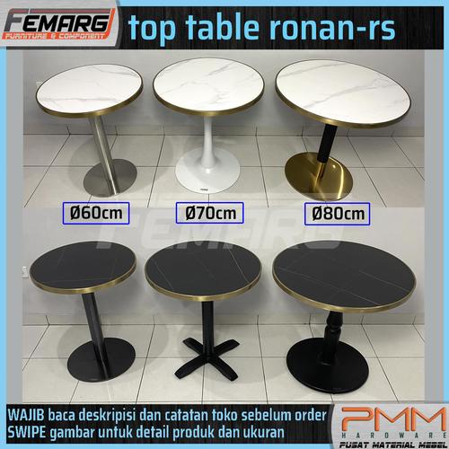 Jual daun meja ronan-RS FEMARG | top table cafe restaurant motif granit ...