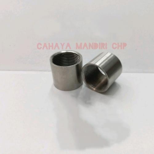 Jual PIPA SOCKET POLOS DRAT DALAM STAINLESS SS304 DRAT 1/8"INCH ...