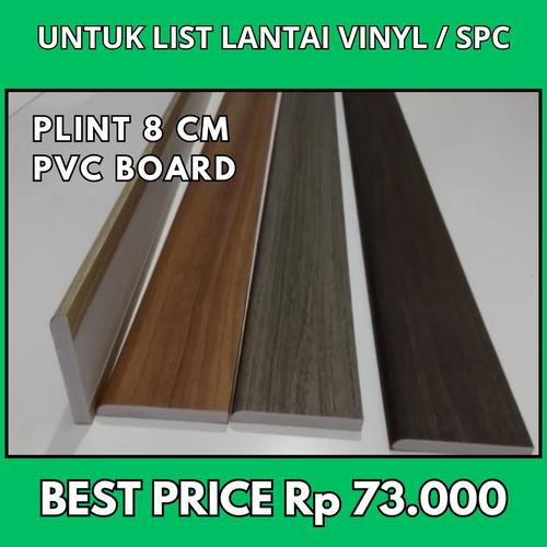 Jual plint pvc 8cm skirting lantai kayu vinyl SPC - Jakarta Utara ...