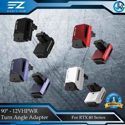 Jual EZDIY-FAB Shirudu - 12+4P GPU Adapter 90 Degree|12VHPWR STD & RVS - STD-Black - Kota ...