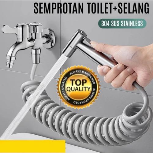 Jual Jet shower toilet closet / shower cebok kloset kamar mandi / jet ...