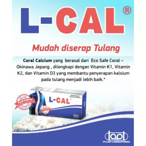 Jual L-CAL KALSIUM dan Vitamin D3 K2 JEPANG Suplemen Kalsium Ibu Hamil ...