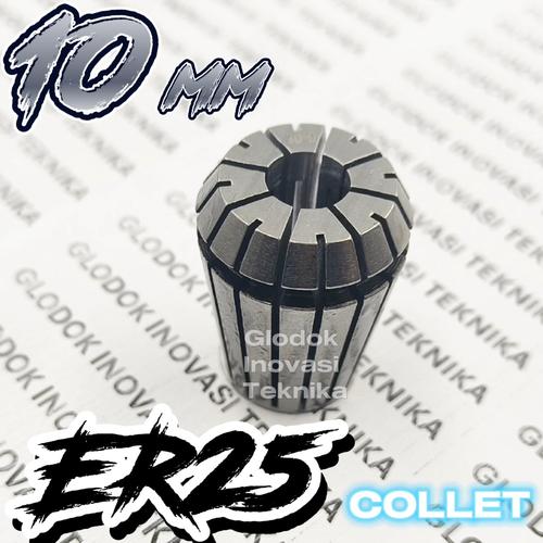 Jual Collet Colet Chuck ER25 ER 25 CNC Router Milling Arbor Mata 10mm 10 mm - Kota Depok ...