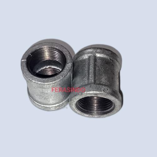 Jual Socket Galvanis Besi 3/4" Drat BSPT Brand (G) - Jakarta Barat ...