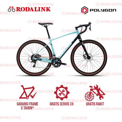 Promo Polygon Bend R2 Sepeda Gravel Touring Polygon - Biru Muda, M ...