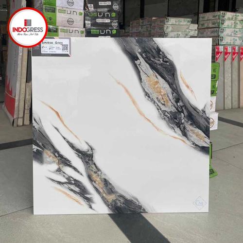 Jual granit lantai/dinding 60x60 arna amreta grey glosi corak/motif ...