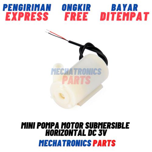 Jual MINI POMPA MOTOR SUBMERSIBLE SUBMERSIBLE HORIZONTAL DC 3V - Kota ...