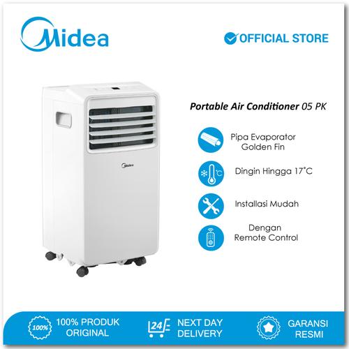 Promo Midea AC Portable MPHA-05/09CRN7 Multiple Function AC - 0.5PK / 1 PK - 1/2 PK Cicil 0% 3x ...