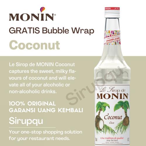 Jual MONIN Coconut syrup 70 CL 700 mL / Sirup / Cafe / Kedai / Kopi ...