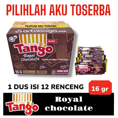 Jual Tango Wafer ROYAL CHOCOLATE RENCENG - (HARGA 1 KARTON ISI 12 ...