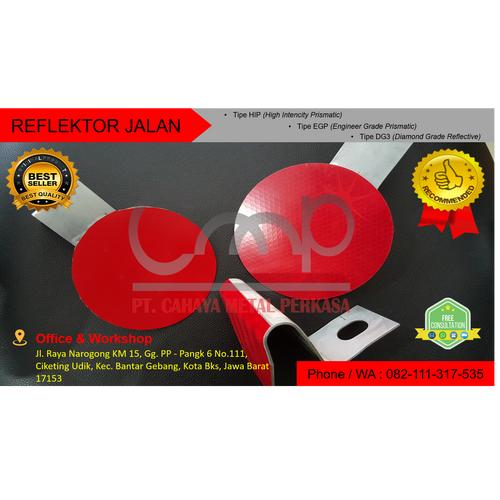 Jual Reflektor Jalan Tol / O Guardrail Reflector Mata Kucing Tipe HIP ...