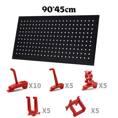 Jual Wall Perforated Rack Tool Hanger Storage/90 x 45 cm Rak ...