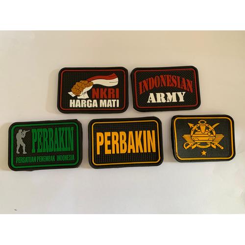 Jual PATCH RUBBER LOGO EMBLEM TEMPELAN NKRI HARGA MATI, INDONESIA ARMY, PERBAKIN - 1 - Kota ...