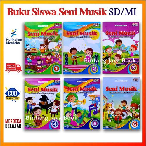 Jual Buku Siswa Seni Musik SD Kelas 1 2 3 4 5 6 Kurikulum Merdeka - Buku Seni Musik Kelas 1 2 3 ...