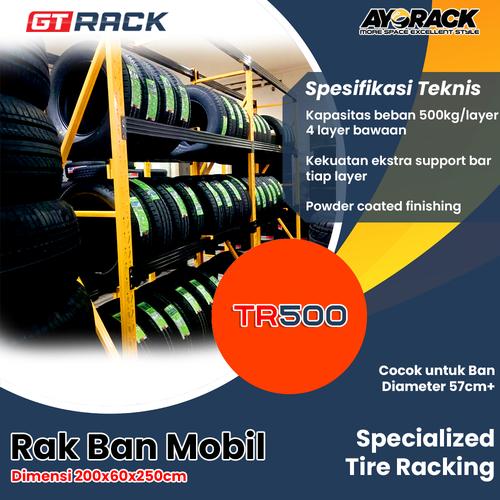 Promo TIRE RACK TR500 - RAK DISPLAY TYRE SUSUN BAN MOBIL TRUK BUS 2.5 ...