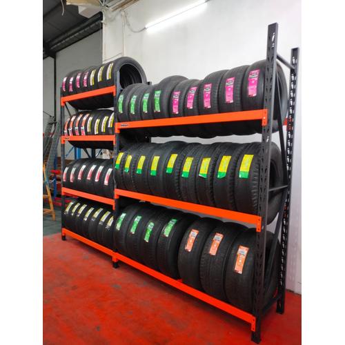 Jual Rak Besi Ban Motor Mobil 6TR1530 Hitam Starter Rak Serba Guna Tire ...