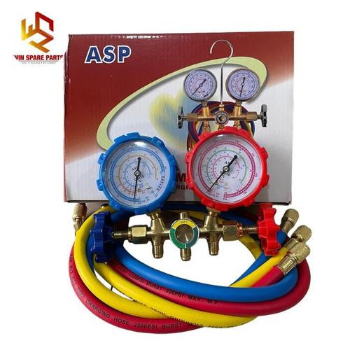 Jual Ready || Testing Manifold Double Analiser Ac Freon R22 R32 R410 ...